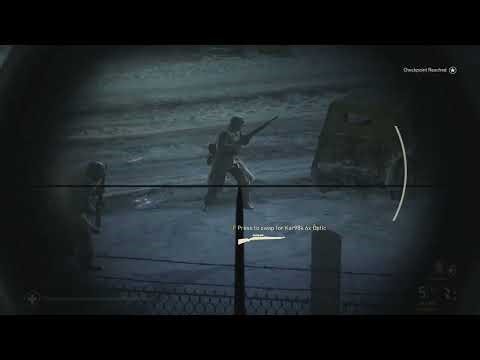 Airfield Sniping- Ambush Mission COD WW2