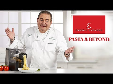 Emeril Lagasse Pasta & Beyond with Fresh Pasta in Minutes | Pasta Machine | 2 Minute Infomercial