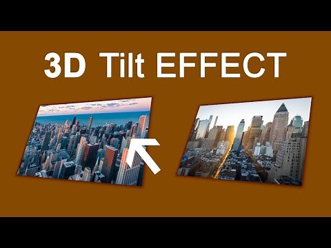 Image Hover 3D Tilt Effect using gsap.js