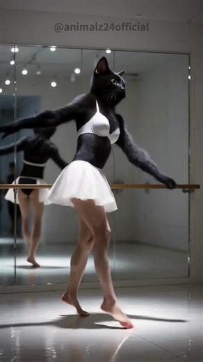 Breakdancing Cat 🐾 #cat #animals