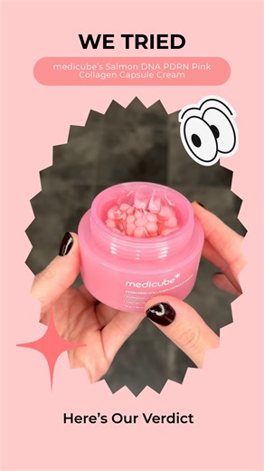 RetailMeNot on Instagram: "The viral PDRN Pink Collagen Capsule Cream is on sale RN! Comment BEAUTY to get the link. 🩷 What is PDRN, you ask? Beauty expert @emilylfoley is here to explain two buzzy K-beauty terms and review the @medicube_global_official product. #koreanskincare #amazonfinds #amazondeals"