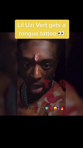Exploring the Trend: Tongue Tattoos with Lil Uzi Vert