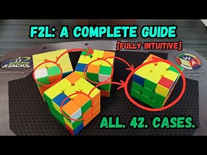 F2L: AN INTUITIVE GUIDE ON YOUR WAY TO MASTERING SPEEDCUBING [Full Tutorial]