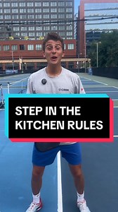 55K views · 451 reactions | Rules for when you can and cannot step in the kitchen! #pickleball #pickleballislife #pickleballaddict #pickleballtournament | Tanner.Pickleball | Facebook