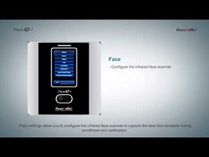 FingerTec Face ID 4 - System Option