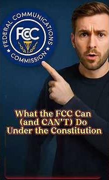Think the FCC can censor you? Think again. ⚡📺