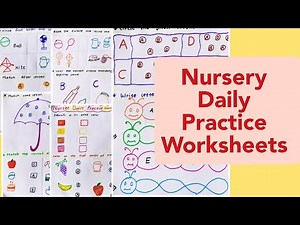 Nursery English Daily Practice worksheets/Nursery English worksheets/Worksheets for nursery class
