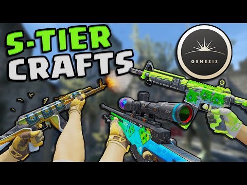 Best CS2 Sticker Crafts with Genesis Terminal Link Collection Skins!
