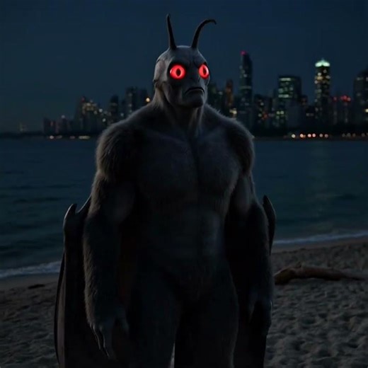 Mothman in Chicago #mothman #chicago #shorts