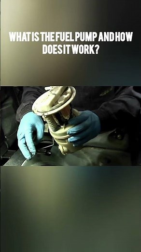 What is the fuel pump and how does it work? #automobile #engineeering #carsensor #mechanic