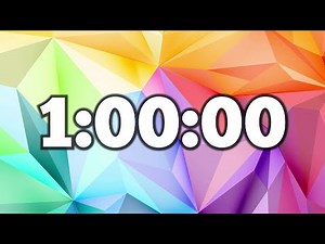 Countdown Timer For 1 Hour