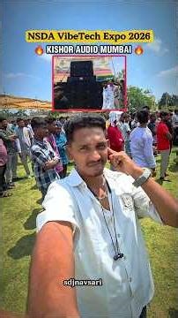 KISHOR Audio Mumbai | NSDA VibeTech Expo 2026 🔥