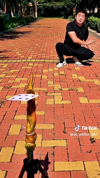 Amazing Flying Card Trick with Playing Cards