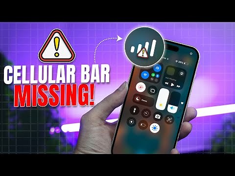 How to Fix Cellular Bar Missing on iPhone | No Signal or Network Issue