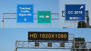 Tracked Traffic Signs Kit vol.2