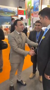115K views · 486 reactions | The surprising Isr-aeli-Pakistani encounter at London's tourism fair. During the WTM event, Isr-aeli Tourism Ministry CEO Michael Isaacov was caught shaking hands with Sardar Yasser Ilyas Khan, advisor to Pakistan's PM on tourism, at Pakistan's booth. | Brotherhood | Facebook