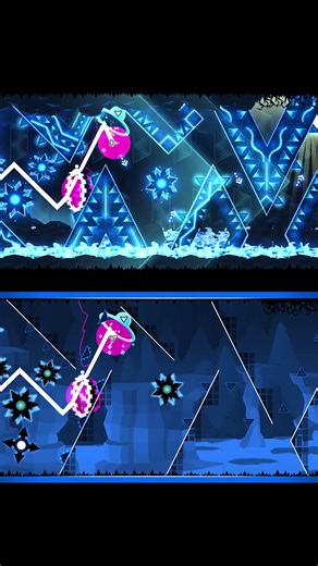 Tidal wave original vs layout! 😱 #shortsvideo #shorts #geometrydash #gd