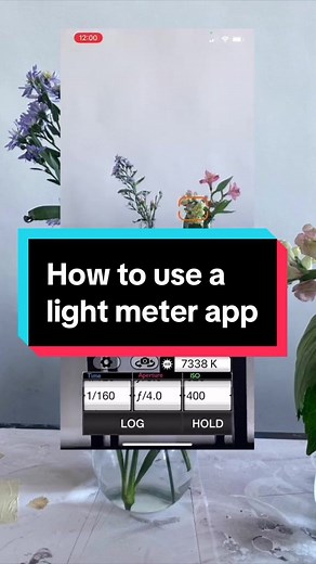 How to use a light meter app! This one is my favorite to use, it is so easy #film #filmphotography #lightmeter #tipsandtricks #35mm #shootfilm #howtotiktok #filmtok #analogtok #filmlab