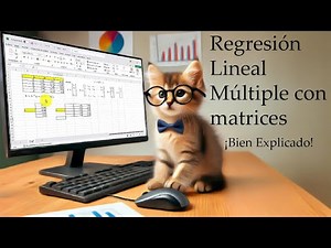 Regresión Lineal Múltiple paso a paso con matrices.