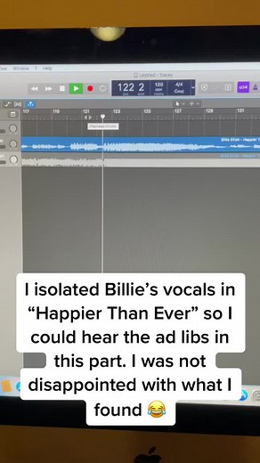 Billie Eilish 'Happier Than Ever' Ad Libs Isolated Vocals