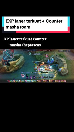 cara counter masha roam pake hero ini#MobileLegends:BangBang #mobilelegends_id ##dyrrothtiktok