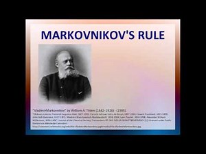 Markovnikov's Rule