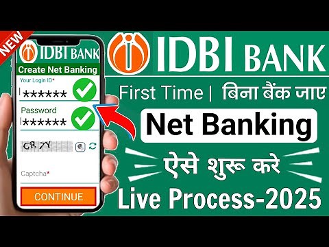 idbi bank net banking registration 2026 || idbi internet banking || how to register idbi net banking