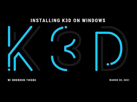 2021-03-28 Installing k3d on Windows