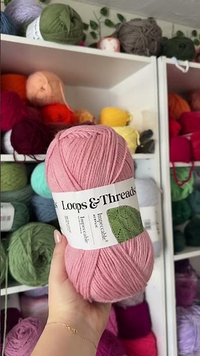 Excited to try the new loops and threads yarn!✨ #crochet #yarnhaul #yarnlove #haul