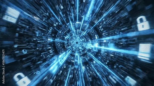 Data Stream Tunnel: Secure Information Flow Through Digital Network