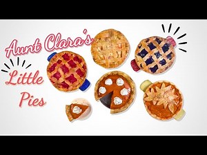 How to Make Miniature Pies | No Clay or Resin Needed
