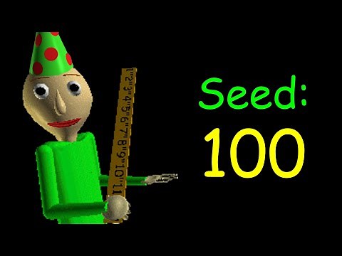 Baldi's Basics Plus - Seed 100 (V0.3.8)