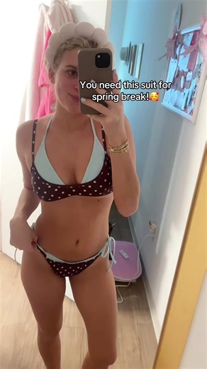 So cute and affordable. 🩵 #finds #dealsforyoudays #springbreak #bathingsuit #set