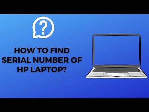How to find serial number of hp laptop (EASY 2025)
