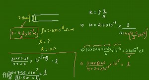 EXAMPLE 3.35: An aluminium wire has a diameter of 0.5 \mathrm{~... | Filo
