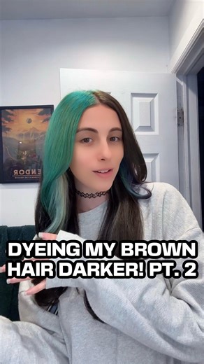 HAIR UPDATE!!! Wait until you see this! 🤩 Shade used: 5N Dark Brown from @xmondocolor | Jaclyn May