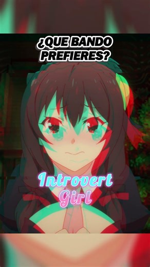 Introvert Girl VS Extrovert Girl #anime #shorts #viral