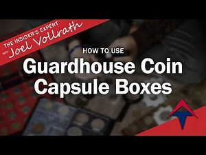 Guardhouse Coin Capsule Boxes