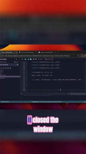 Remix IDE: Get Started with Web3 Development in Minutes! #shorts
