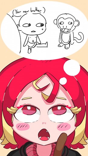 MONKEY RAISED WITH HUMAN! Will human return to monke or will monke advance to human???? #learnontiktok #fpy #history#funfacts#science