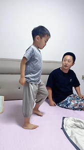 I'm almost late for school. The little guy is amazing at getting dressed. | Viral Reels