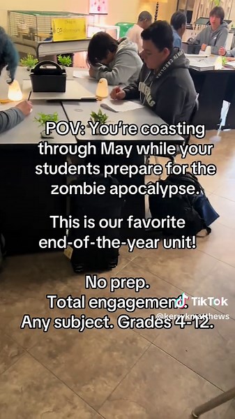 Engaging End-of-Year Lessons on Zombie Apocalypse