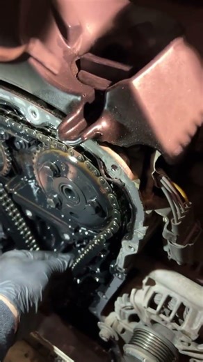 2013 ford transit 2.2 for rattle noise new chain kit problem solved