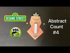Sesame Street-Abstract Count 4 My Version