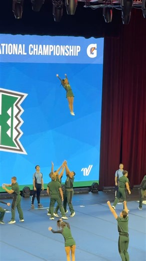 CheerSounds on Instagram: "#cheerleading #cheer #makinghistory #globalcompetition #cheersounds #worldsbound #ucacollegenationals #baskettoss #toetouch"