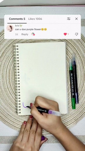 277 | Purple flower Notebook Border Design Idea 💜 #notes #notebook #drawing #fypシ゚ #ArtAndCraft #diyart #artwork #border #borderdesign #frames #trynewthings | Paper Pen and Scissor