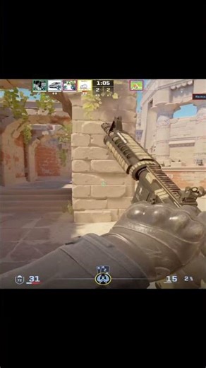 Counter-Strike 2: Triple Kill!! Insane Flank V2 #cs2 #counterstrike #gaming #csgo #linux