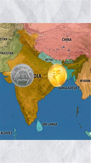 INDIAN Rupee vs Neighbour COUNTRIES - Strong or Weak? #shorts