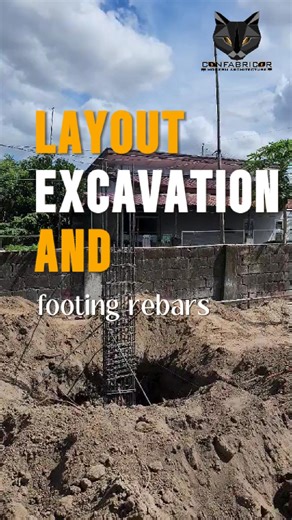 64K views · 611 reactions | LAYOUT EXCAVATION AND FOOTING REBARS...