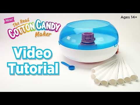 Cotton Candy Maker Video Tutorial